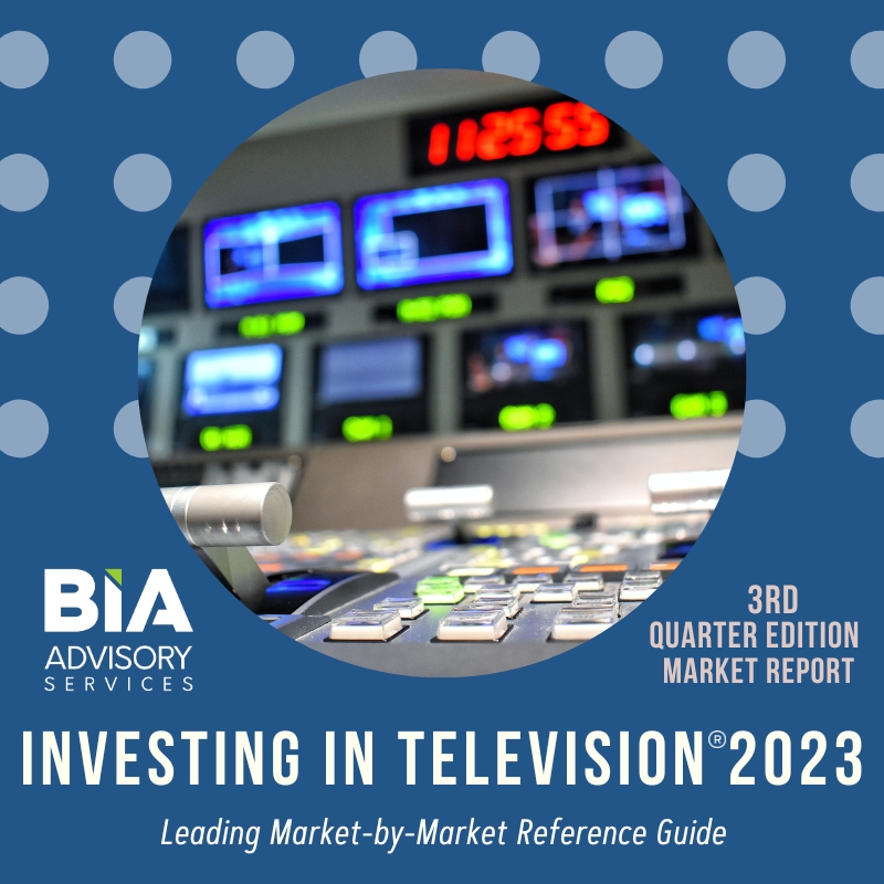 Investing In Television Market Reports 2023 – BIA Online Store